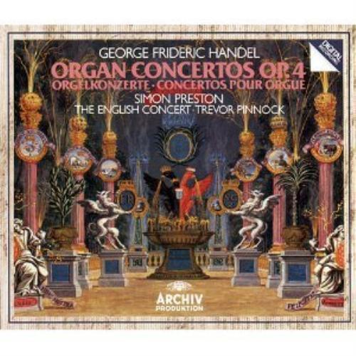 George Frideric Handel : Handel: Organ Concertos Op. 4 CD FREE Shipping ...