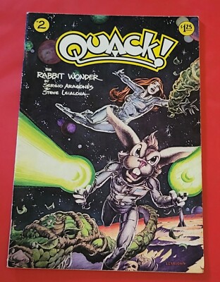 QUACK #2, STAR REACH UNDERGROUND COMIC, SERGIO ARAGONES, 1ST, 1977 | eBay