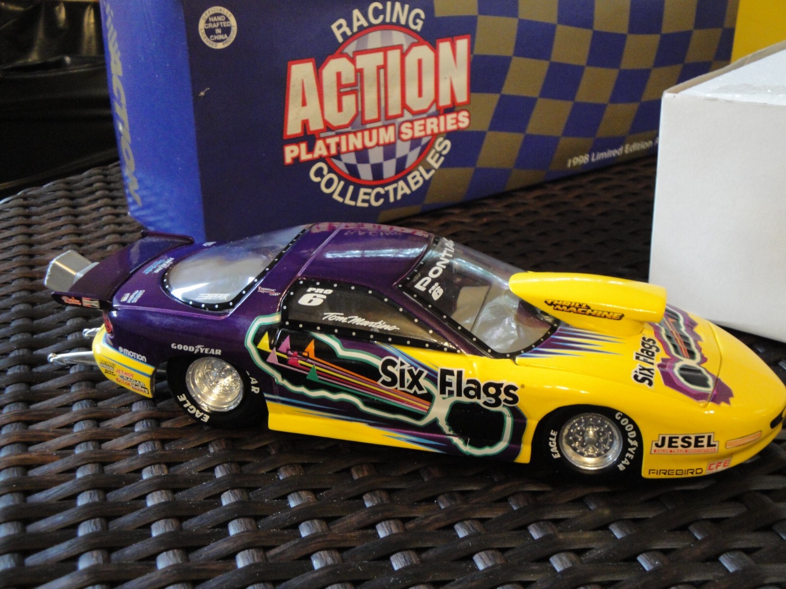 Tom Martino 1998 Six Flags Pontiac Pro Stock Funny Car Action 1:24 ...