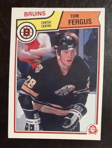 1983 O-Pee-Chee Tom Fergus Bruins #49 Hockey Card | eBay