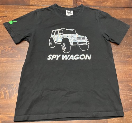 Stephen Sharer Spy Wagon Share the Love Black Short Sleeve T-Shirt Men ...