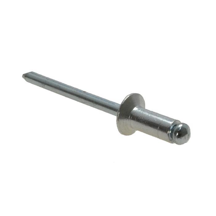 Qty 100 Countersunk Rivet 72 AS 5-12 Aluminium / Steel 4mm x 25.0mm ...