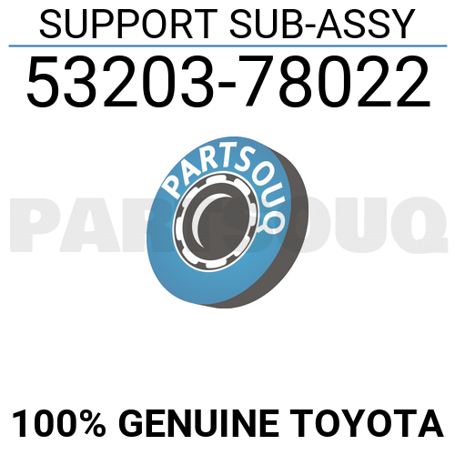 5320378022 Genuine Toyota SUPPORT SUB-ASSY 53203-78022 | eBay