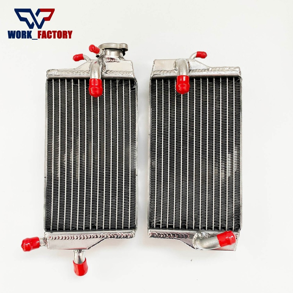 For Honda CR125R CR 125 R 2-stroke 2000-2001 00 01 Aluminum Radiator ...