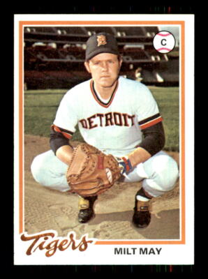 1978 Baseball Topps Milt May Detroit Tigers #176 | eBay