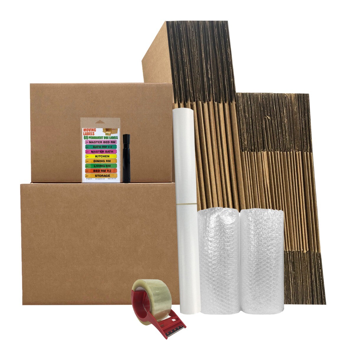 Uboxes Wardrobe Moving Boxes Bundle Of 3 Larger More Wardrobe Moving