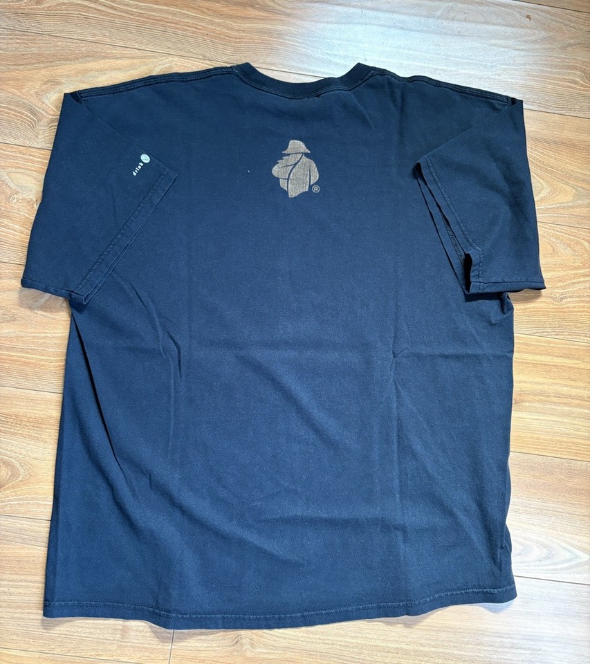 Vintage Y2K Courvoisier Promo Black Short Sleeve T Shirt Mens XXL | eBay