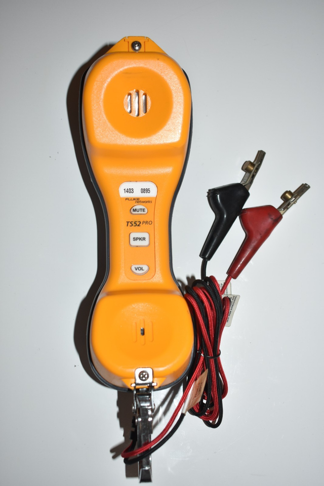 FLUKE Networks TS52 Pro Test Set w/New Battery & User Manual / Tested ...