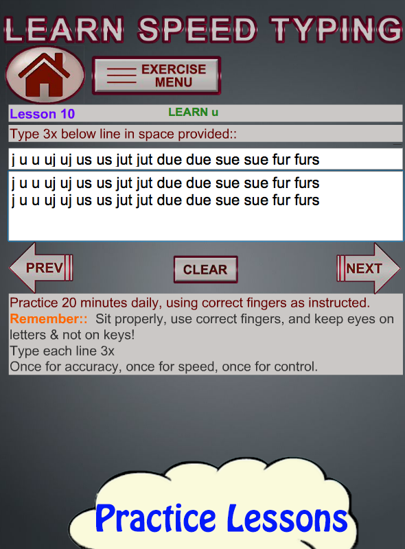 Learn Speed Typing - Typing Faster Made Easy - Software (Windows or Mac ...