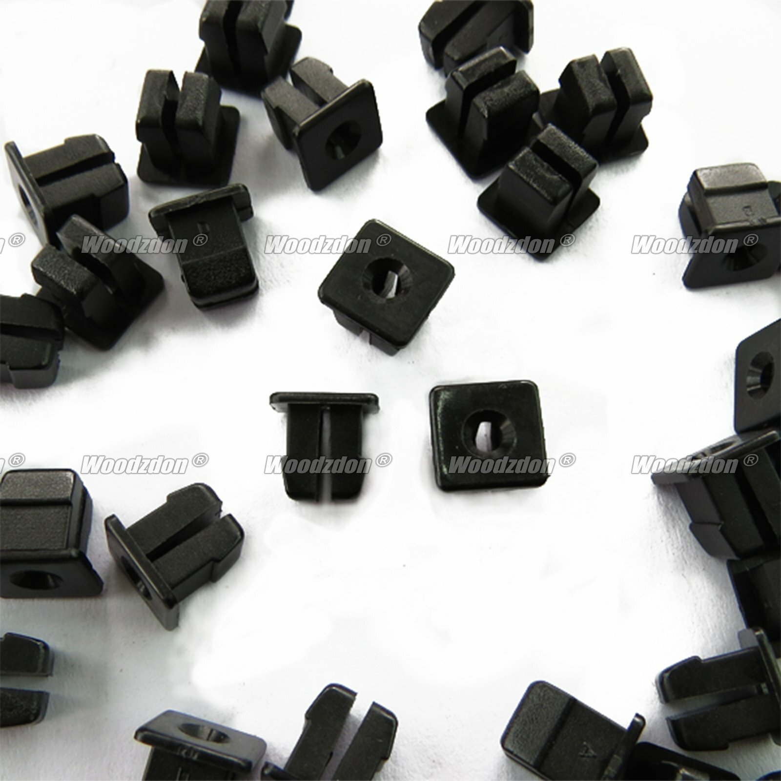 20 Locking Nut #6 Screw Size Grommet Nylon Clip Retainer A 14002 For GM ...