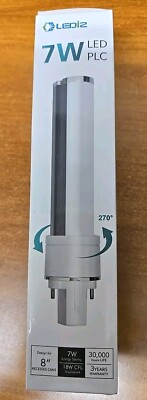 New LEDi2 LED PLC Lamp, Gx23 Base, 7W -18W, 8" 600 lumens brightness | eBay