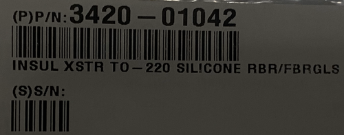 AMAT INSULXSTR TO-220 SILICONE RBR/FBRGLS (3420-01042) | eBay