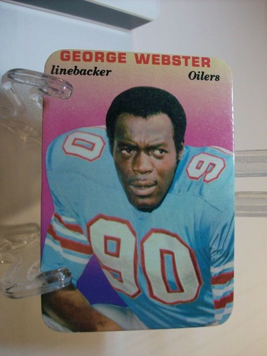 1970 Topps Glossy Football Card #26 George Webster (87839) | eBay