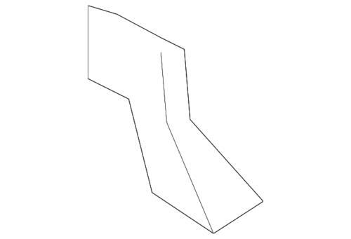 Genuine Hyundai Bracket Rear Bumper Lower 86635-B1800 | eBay