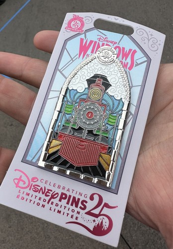 Windows Of Attraction Disneyland Railroad pin LE 2500 | eBay