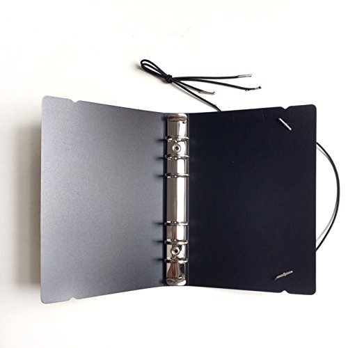 A5 PP Binder with Pages & Binder Pocket Set Black | eBay