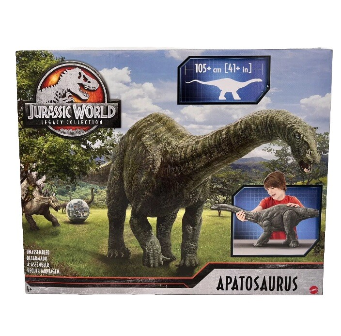 Jurassic World Legacy Collection X-Large Apatosaurus Figure New Sealed ...