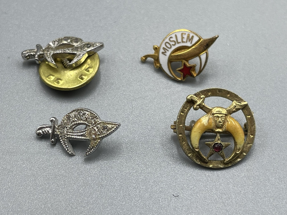 Lot of 4 Shriner Pins | eBay