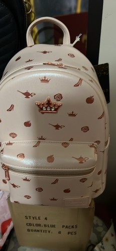 LOUNGEFLY DISNEY PRINCESS ICONS MINI BACKPACK NWT!!!! | eBay