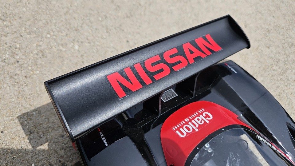 Vintage Custom Tamiya 1/10 Nissan R390 GT1 51516 1/10 RC Body w/ Wheels ...