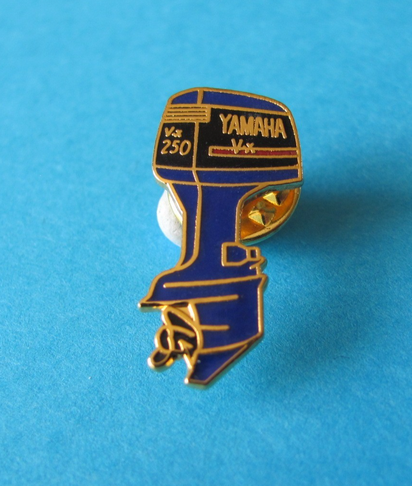 Vintage YAMAHA Outboard Engine Pin Badge. Enamel. VGC. | eBay UK