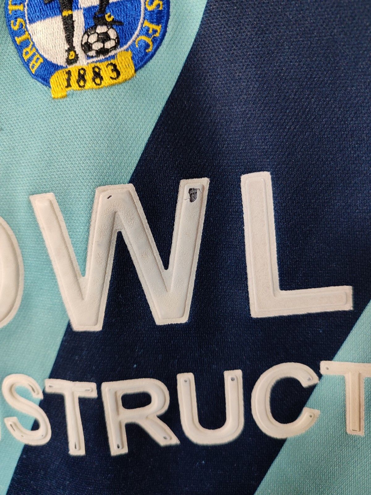 Bristol Rovers FC Strikeforce Football Shirt Away 2004/2005 Jersey Men ...