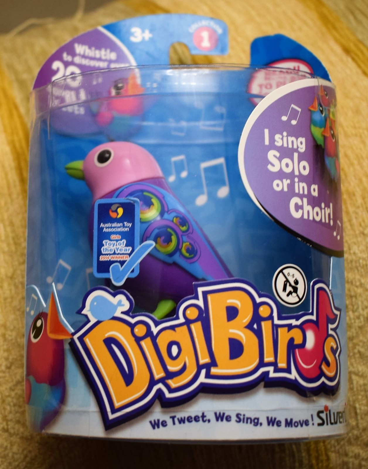 DIGIBIRDS COLOURFUL SINGING TOY BIRDS SING OVER 20 SONGS AND TWEETS ...