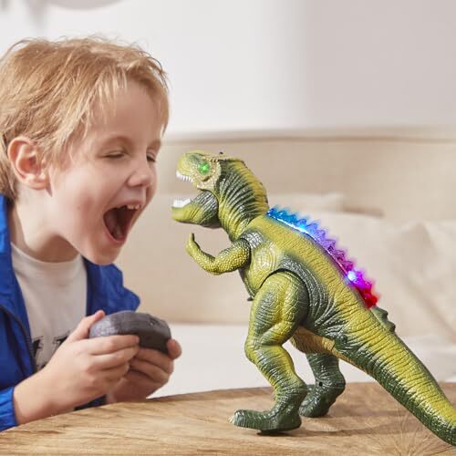 Remote Control Dinosaur Toys for Kids 3-5, T Rex Dinosaur Toys for Kids ...
