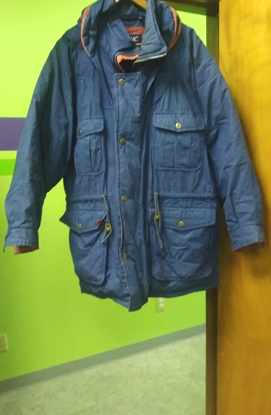 Vintage Mens Mighty Mac Parka Jacket Coat Norsac Down… - Gem