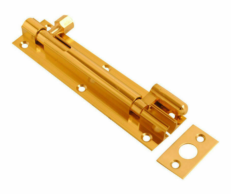Necked Cranked Barrel Bolt Crank Security Sliding Shoot Door Gate ...