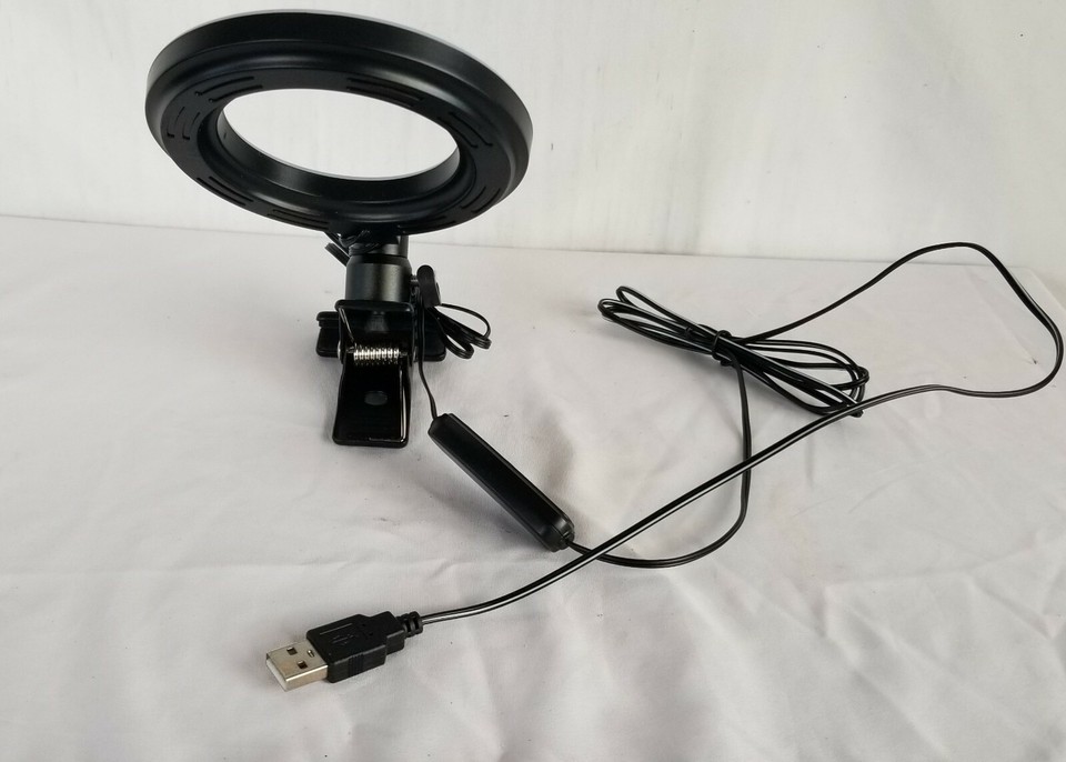 Cyezcor Video Conference Ring USB Light for Monitor Clip On | eBay