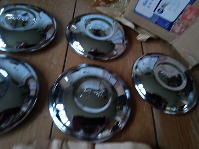 1930 1931 30 31 Modal A Ford Hubcaps New Reproduction Chrome From 1964 ...