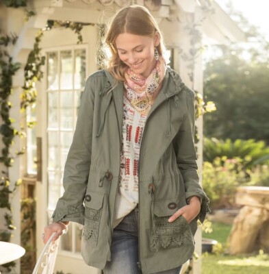 Sundance Cadence Anorak Jacket Size M | eBay