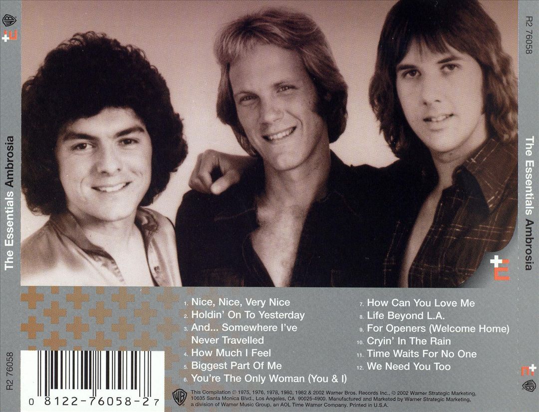 AMBROSIA - THE ESSENTIALS NEW CD
