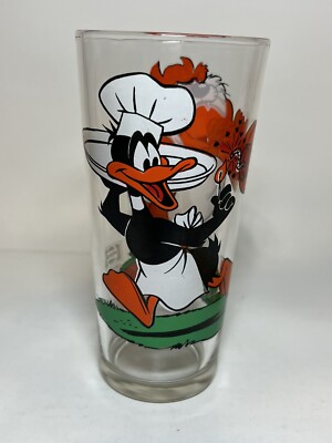 Daffy Duck Tasmanian Devil TAZ PEPSI 1976 LOONEY TUNES Cartoon drinking ...