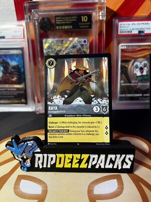 x1 Raya - Unstoppable Force - 193/204 - Super Rare Lorcana Ursula's Return M/NM | eBay