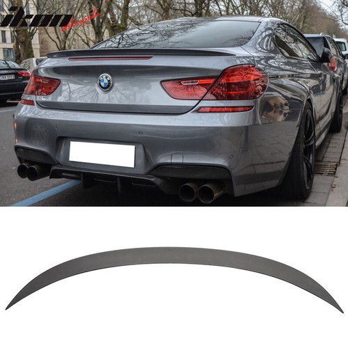 Fits 12-19 BMW 6 Series F13 F06 Gran Coupe M6 Style Rear Trunk Spoiler ...