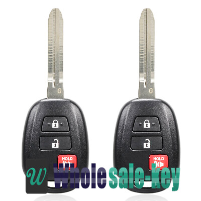 2 Replacement for Toyota 2012 2013 2014 2015 2016 Prius C Remote Entry ...