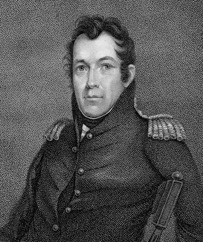 General JACOB BROWN War of 1812 Super Hero 1813 engraving Wood pinx ...