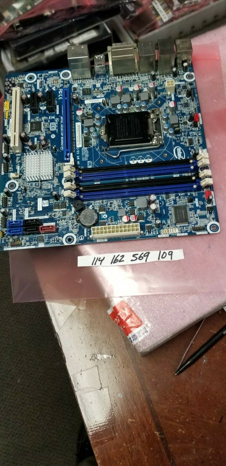AA G10189-207 - Intel System Board LGA1155 Core I3/I5/I7 NOT I/O SHIELD ...