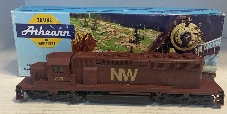 Athearn HO Scale NW Norfolk Western SD40-2 Diesel Locomotive # 6175 ...