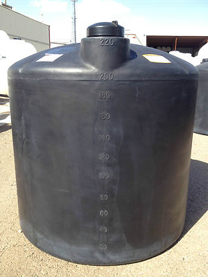 220 Gallon Black Poly Rain Water Harvesting Collecting Tank Norwesco | eBay