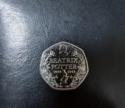2016 50p COIN BEATRIX POTTER 1866 - 1943 - Great condition & highly ...