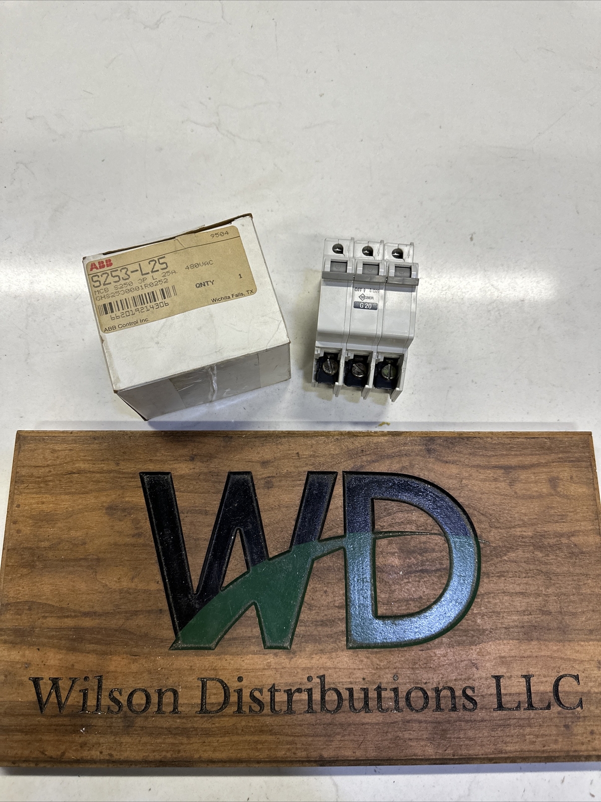 ABB S253L25 S253-L25 S253L25A 25AMP 3POLE 240VAC CIRCUIT BREAKER | eBay