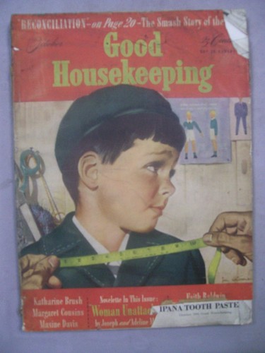 GOOD HOUSEKEEPING OCTOBER 1941 RECONCILIATION KATHARINE BRUSH MARGARET ...