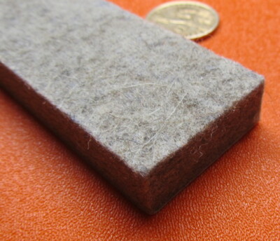 F7 Adhesive Backed Felt 1/2" Thick x 1.50" Wide x 10 Foot Roll | eBay