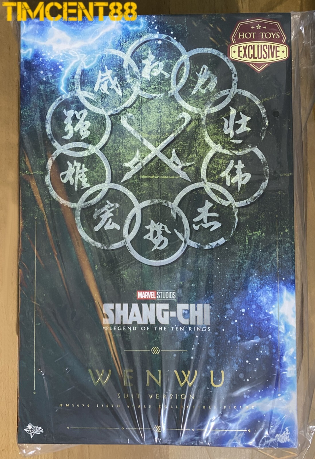 Hot Toys MMS670 SHANG-CHI AND THE LEGEND OF THE TEN RINGS 1/6 WENWU ...