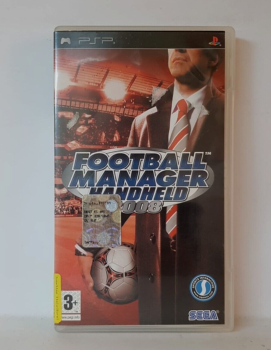Football Manager Handheld 2008 PSP - Prix - Photo - Présentation