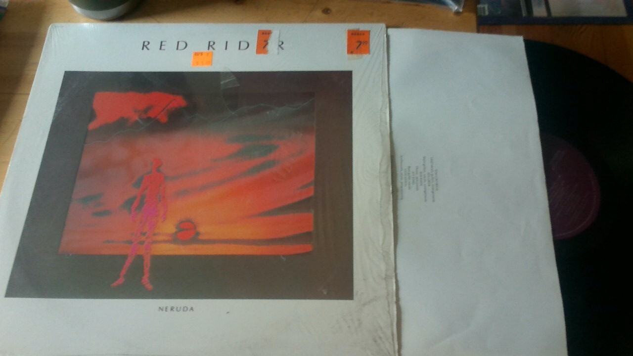 RED RIDER NERUDA VINYL LP 1983 CAPITOL RECORDS ST-12226 VG+-nm | eBay