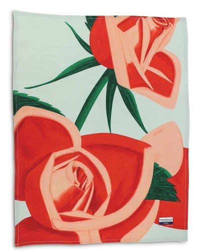 Alex Katz “Rose Bud” a Tea Towel Art Print on Linen | eBay